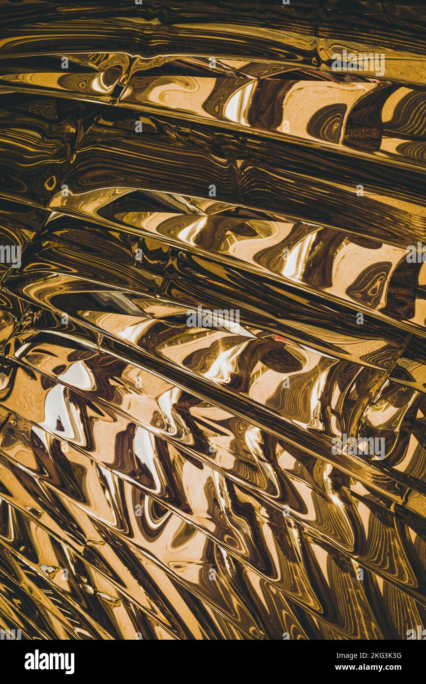 Shiny gold metal hi-res stock photography and images - Alamy