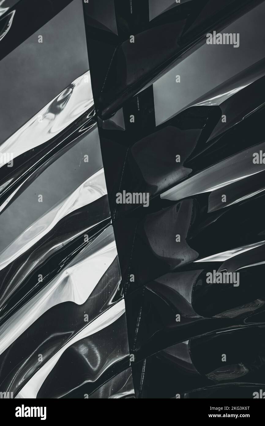 shiny metal part of the sculpture Stock Photo - Alamy