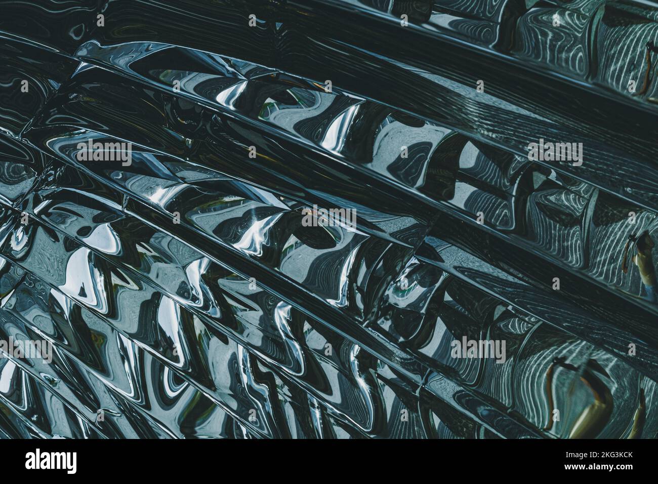 shiny metal part of the sculpture Stock Photo - Alamy