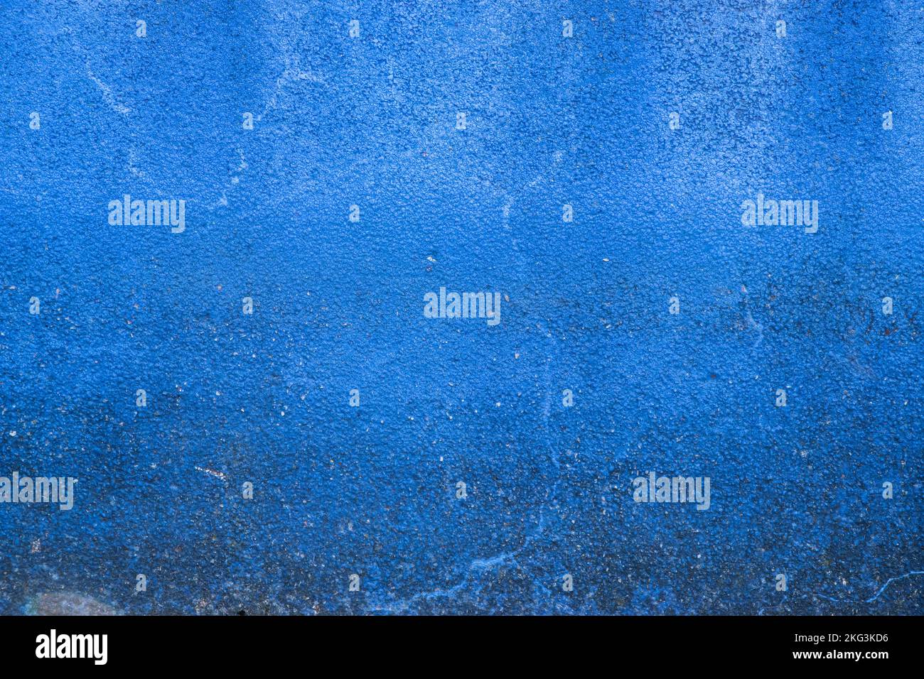 Faded indigo paint cracked wall closeup as blue background Stock Photo ...