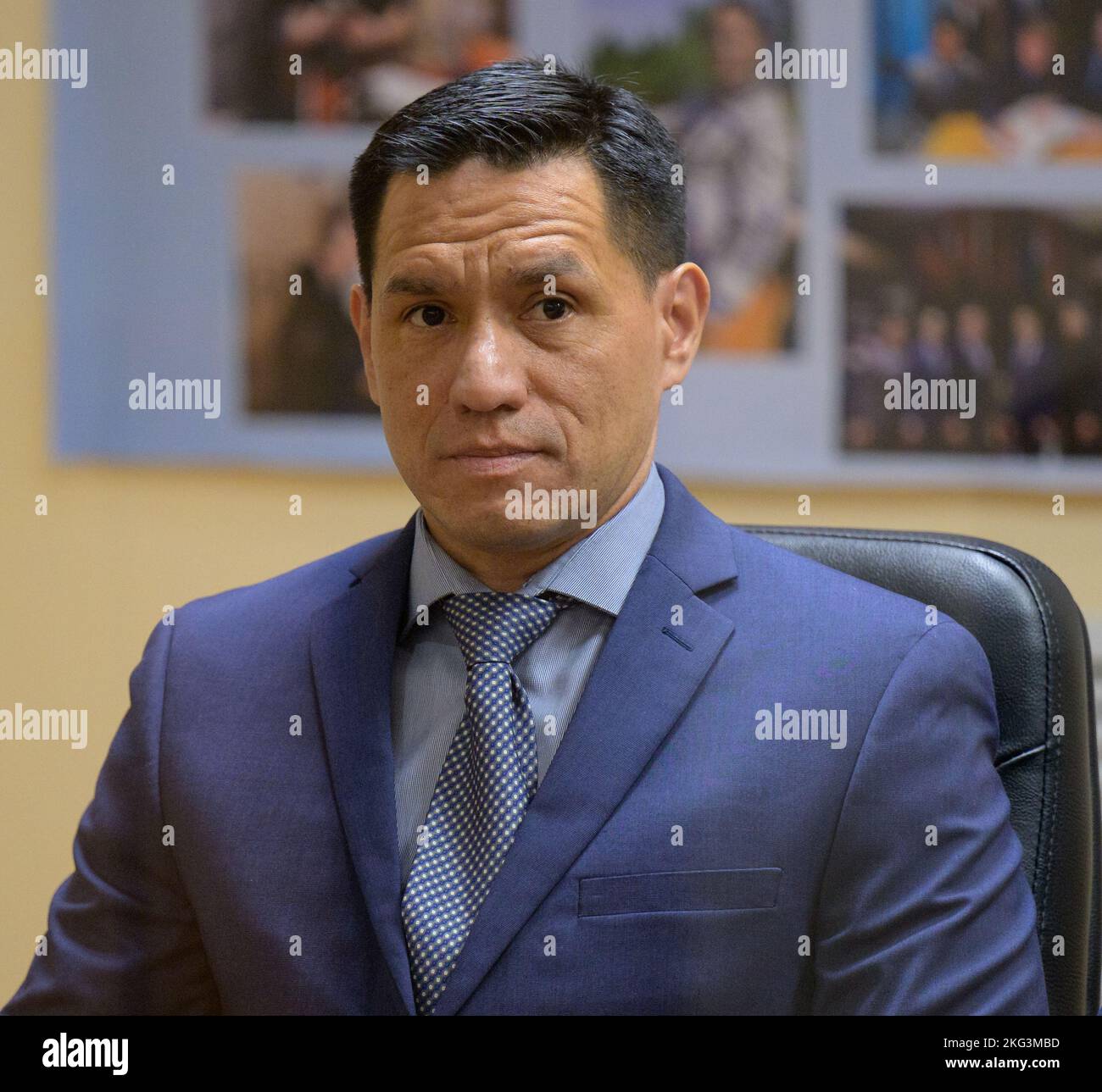 Expedition 68 astronaut Frank Rubio attends the State Commission ...