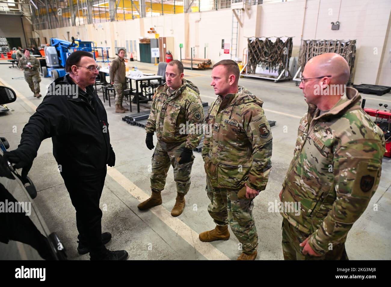 U.S. Army Col. Jacob Peterson, Alaskan NORAD Region and ALCOM chief of ...
