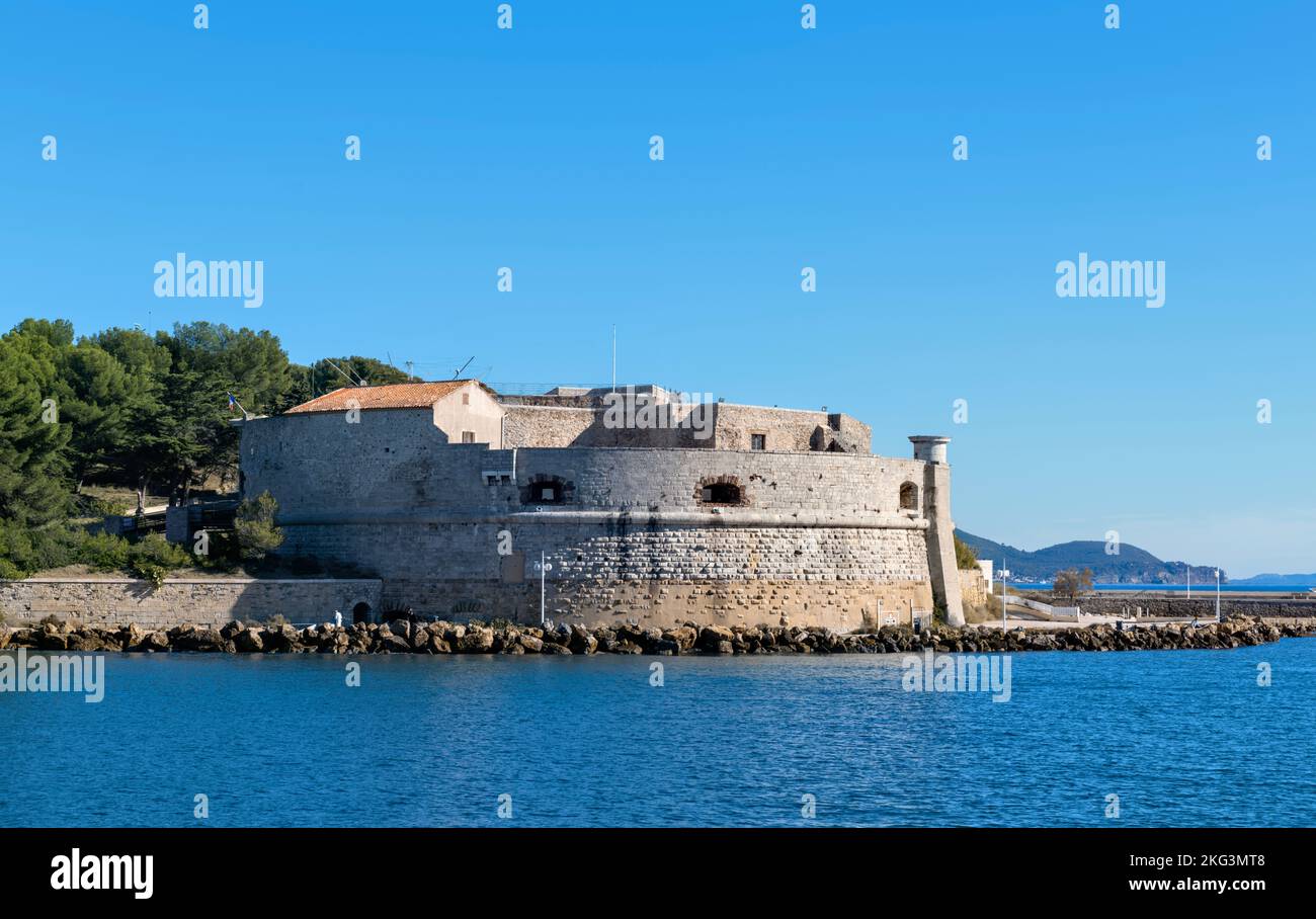 The Royal Tower also known as The Tour Royale, Toulon, France Stock ...