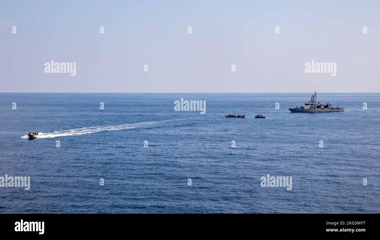 221027-N-EH998-1240 GULF OF ADEN (Oct. 27, 2022) Patrol coastal ship ...