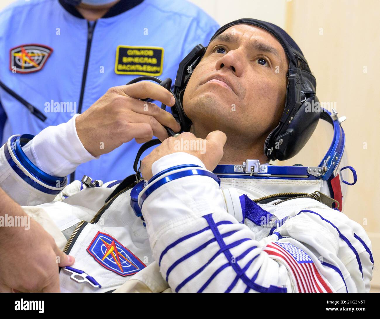 Expedition 68 Preflight. Expedition 68 astronaut Frank Rubio of NASA ...