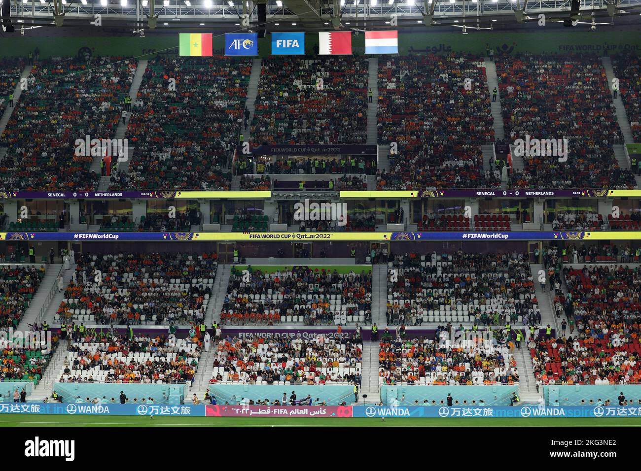 Al thumama stadium empty hi-res stock photography and images - Alamy