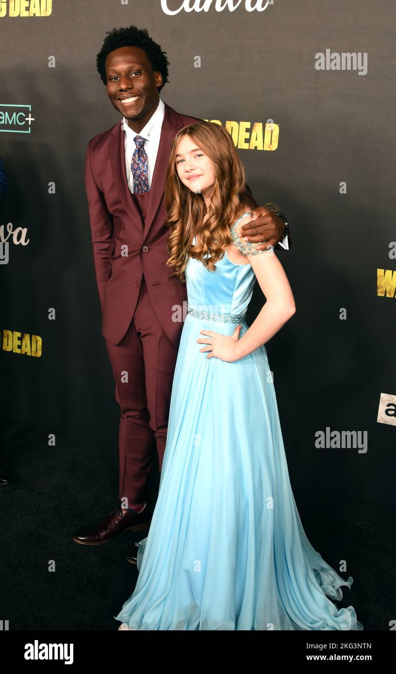 Los Angeles, California, USA 20th November 2022 Actor Okea Eme-Akwari ...