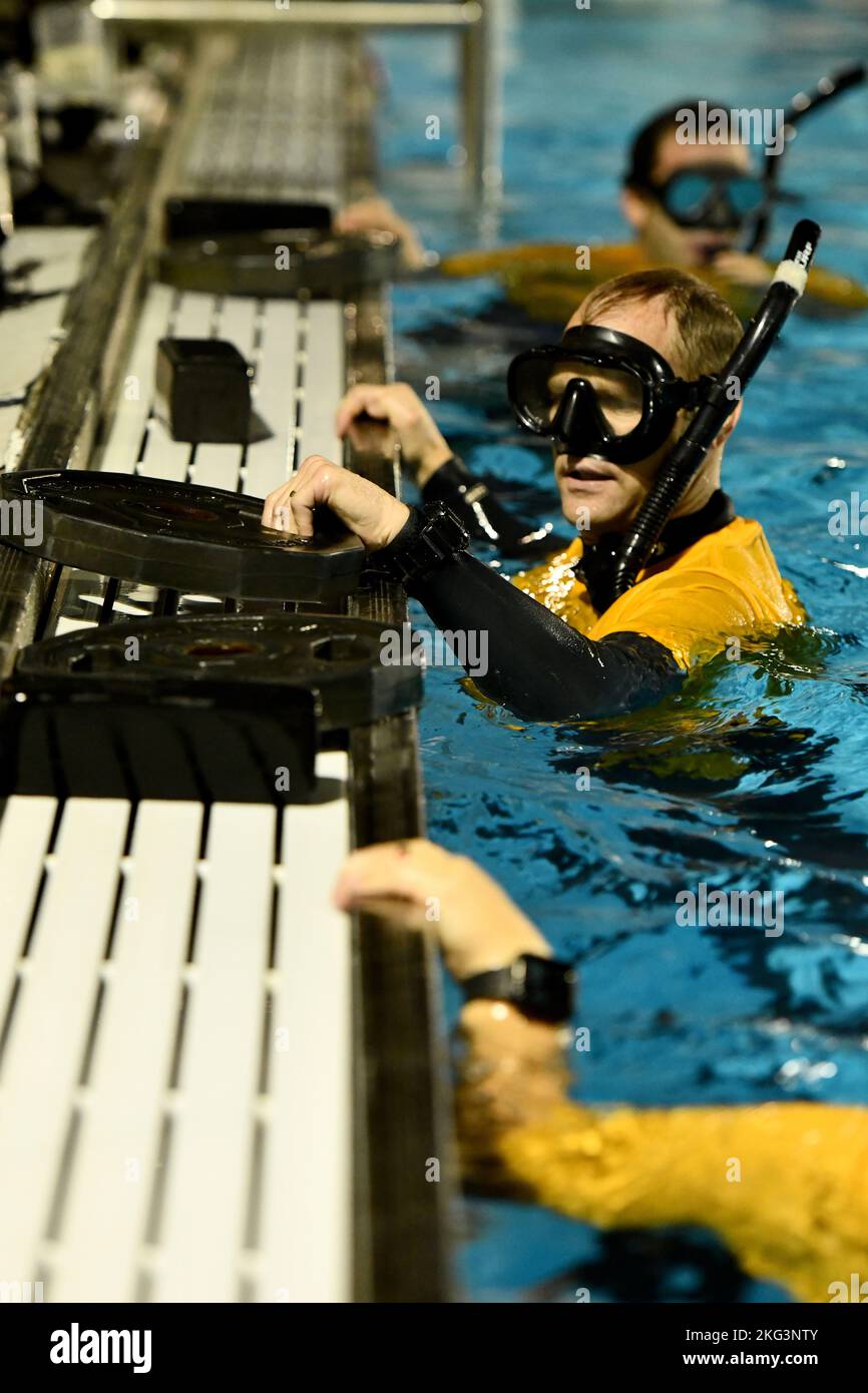 Navy personnel perform High Risk Water Training in preparation for ...