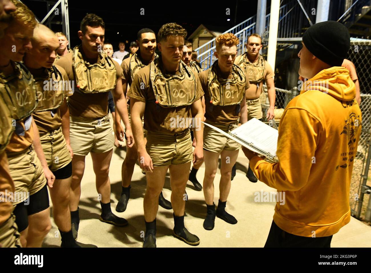 Navy personnel perform High Risk Water Training in preparation for ...