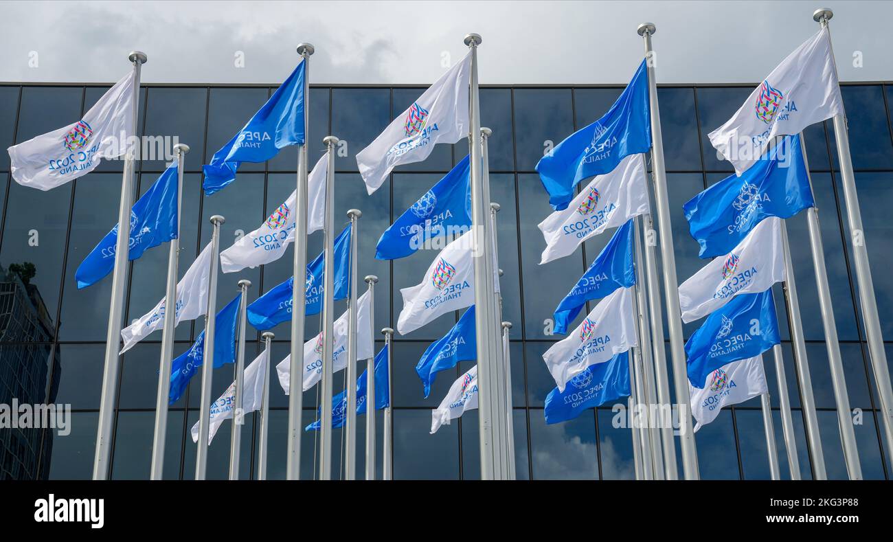 The Asia-PaciﬡH Economic Cooperation (APEC) 2022 summit held at Queen ...