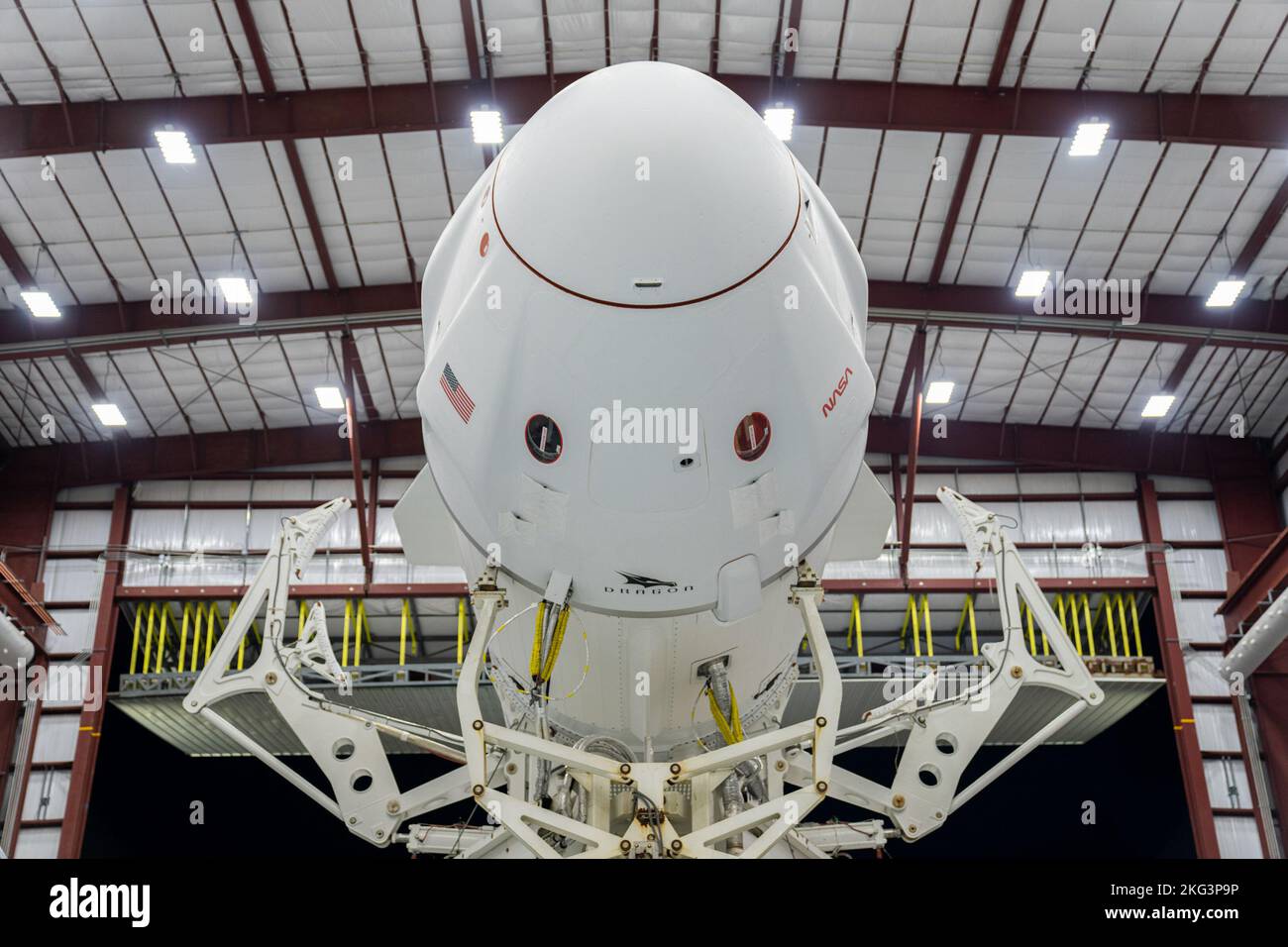 SpaceX Crew-5 Roll to Pad. SpaceX’s Falcon 9 rocket, with the Dragon ...