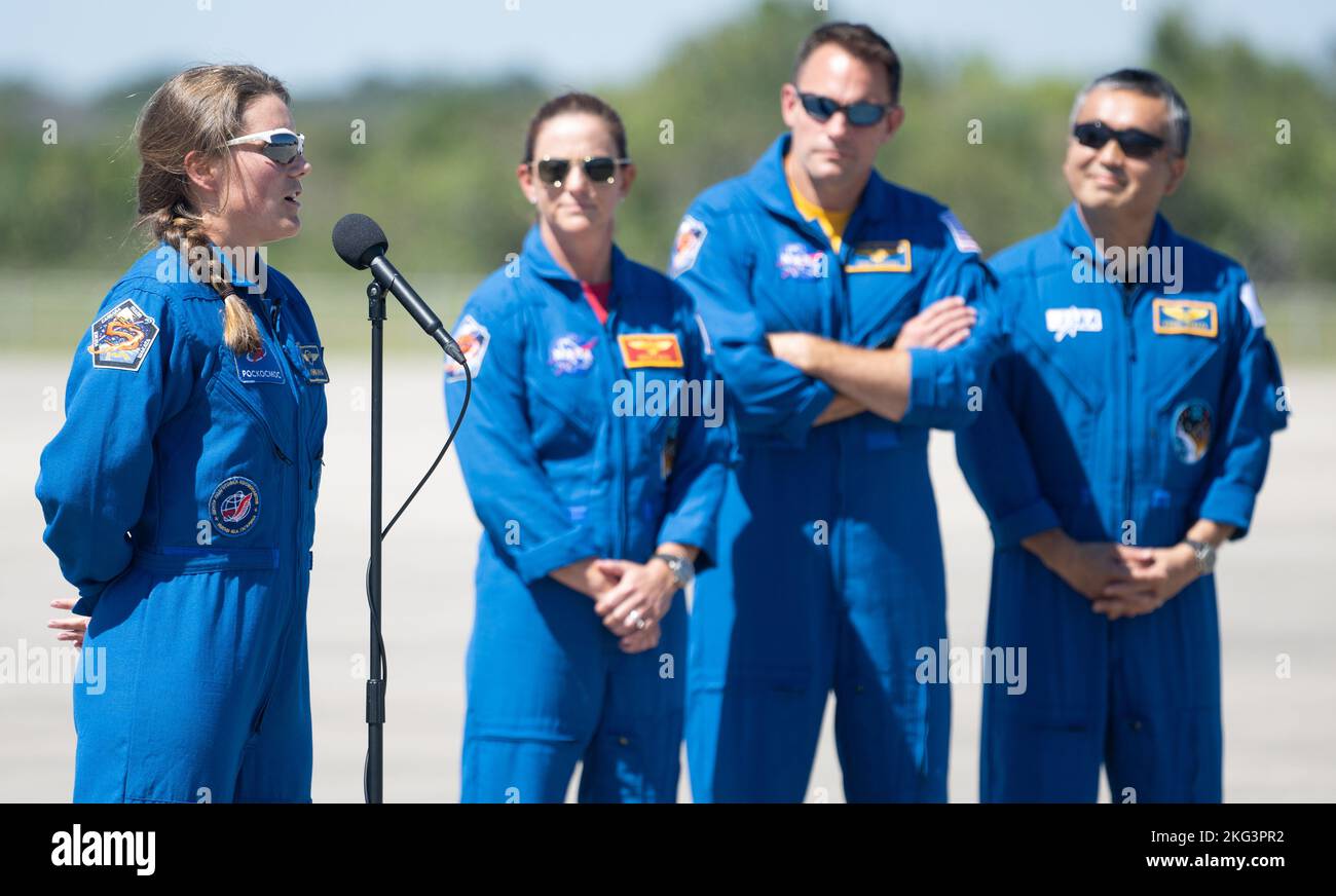 NASA’s SpaceX Crew-5 Crew Arrival for Prelaunch Activities. Roscosmos ...