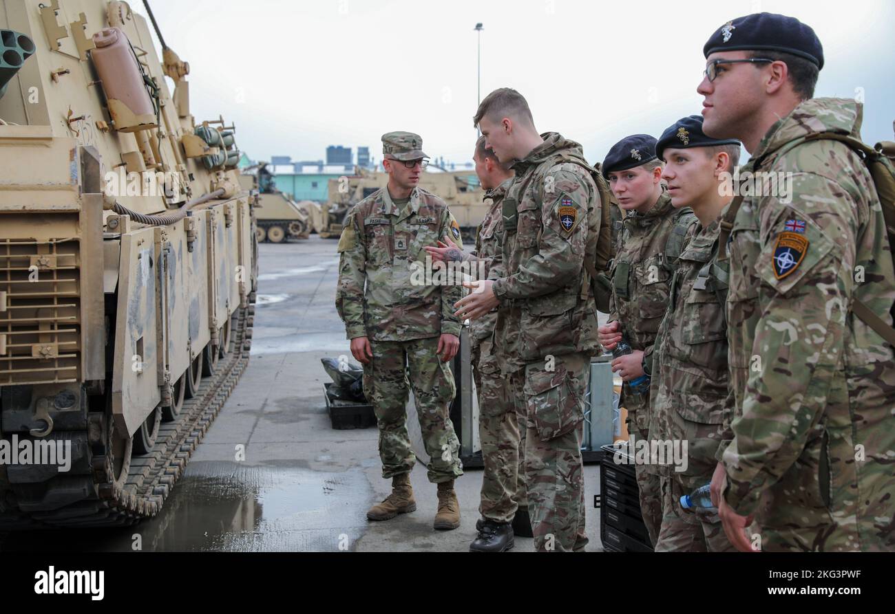 U.S. Army Sgt. 1st Class Shea Paske, Abrams tank system maintainer and ...
