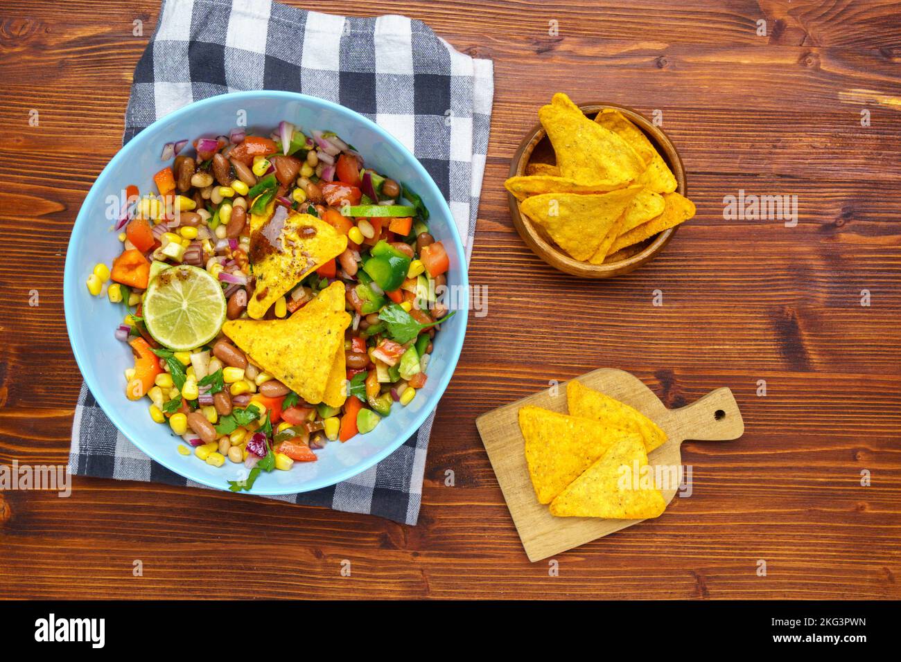 Cowboy caviar, texas caviar corn, beans, tomatoes, avocado, lime Served ...