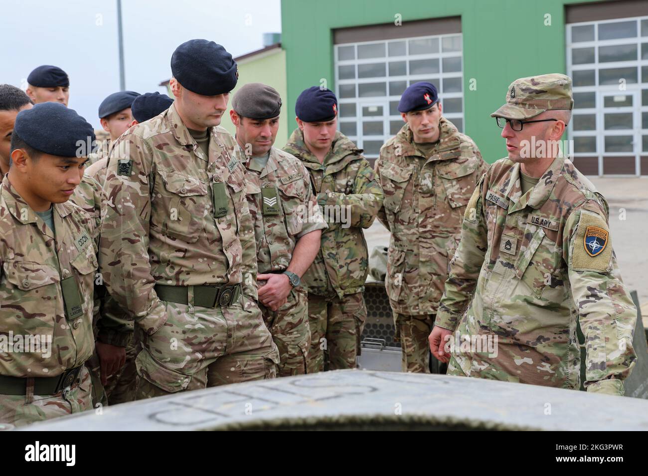 U.S. Army Sgt. 1st Class Shea Paske, Abrams tank system maintainer and ...
