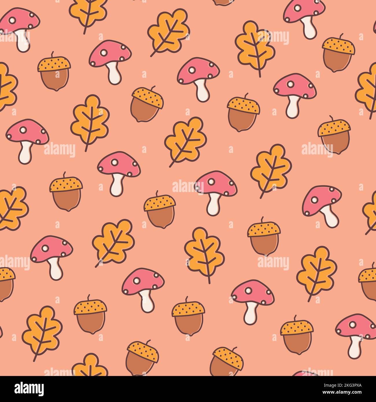 Autumn woodland floor Stock Vector Images - Alamy