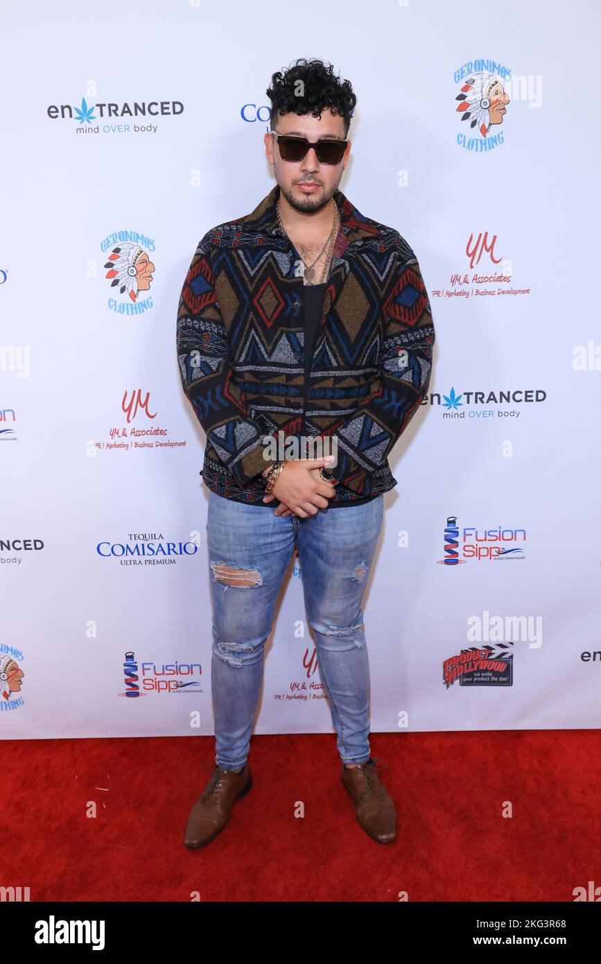 Los Angeles, California, USA. November 19th, 2022. Cesar Alan attending ...