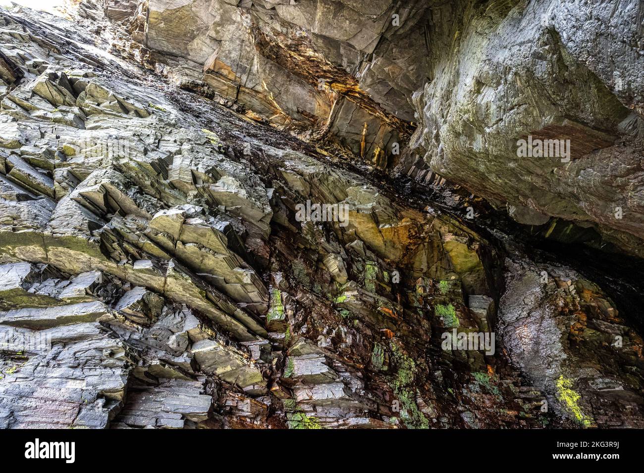 Natural rock arches Cathedrals beach, Playa de las catedrales at ...