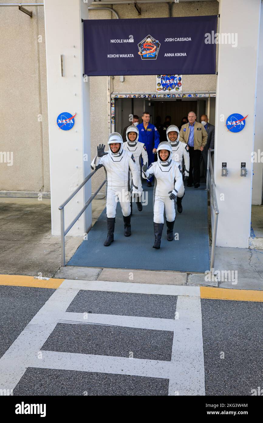 NASA's SpaceX Crew-5 Live Launch Coverage. NASA’s SpaceX Crew-5 walks out of the Neil A ...