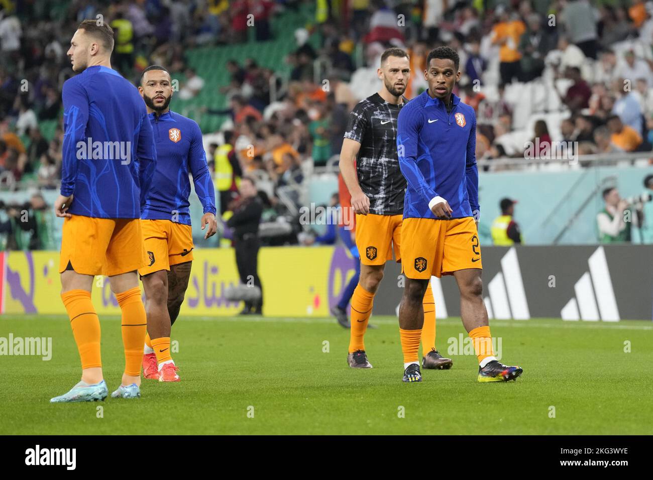 DOHA, 21-11-2022 Al Thumama Stadium World Cup 2022 in Qatar game ...