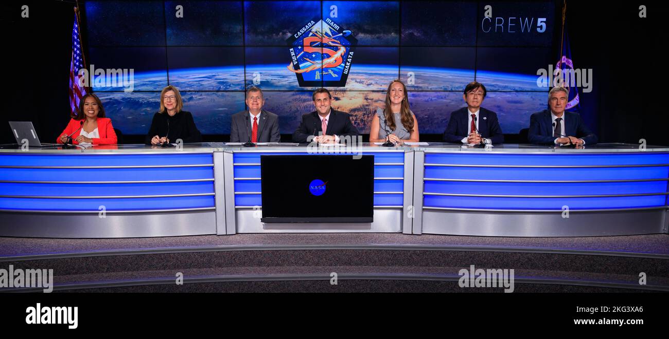 NASA's SpaceX Crew-5 Post-Launch News Conference. A postlaunch news ...