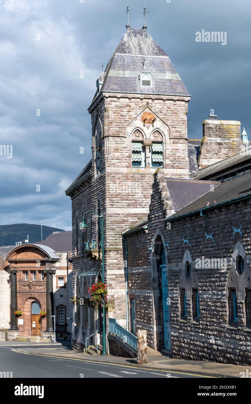 Ruthin town hall hi-res stock photography and images - Alamy