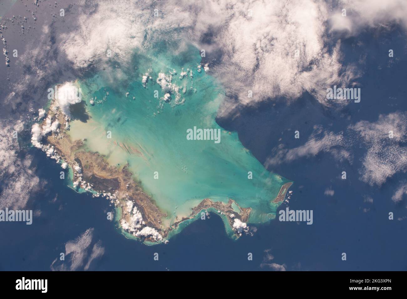 Earth observation taken by Expedition 68 crew. iss068e009287 (Oct. 5, 2022) --- The British ...