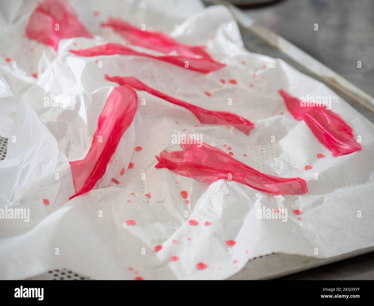 Rice paper sails cake toppers made with rice papers soaking in water ...