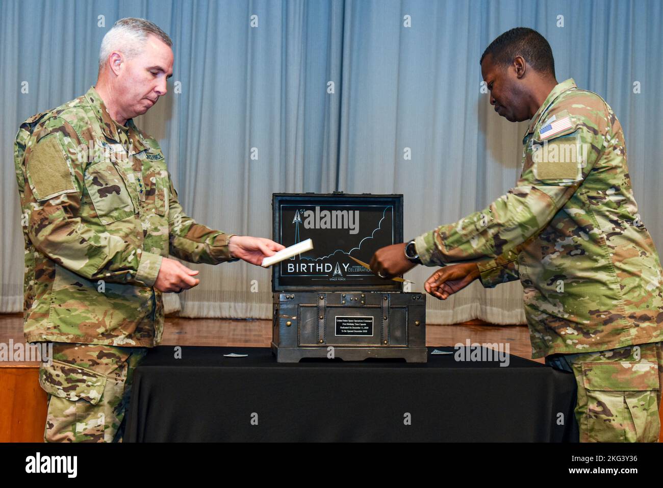 U.S. Space Force Lt. Gen. Stephen N. Whiting, commander Space ...