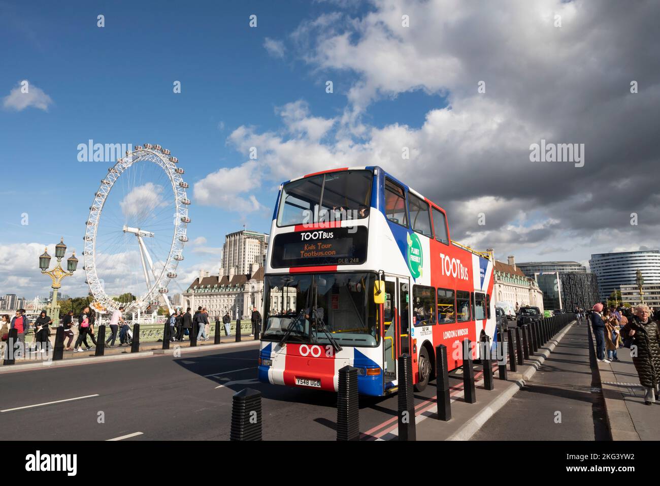 Tootbus westminster hi-res stock photography and images - Alamy