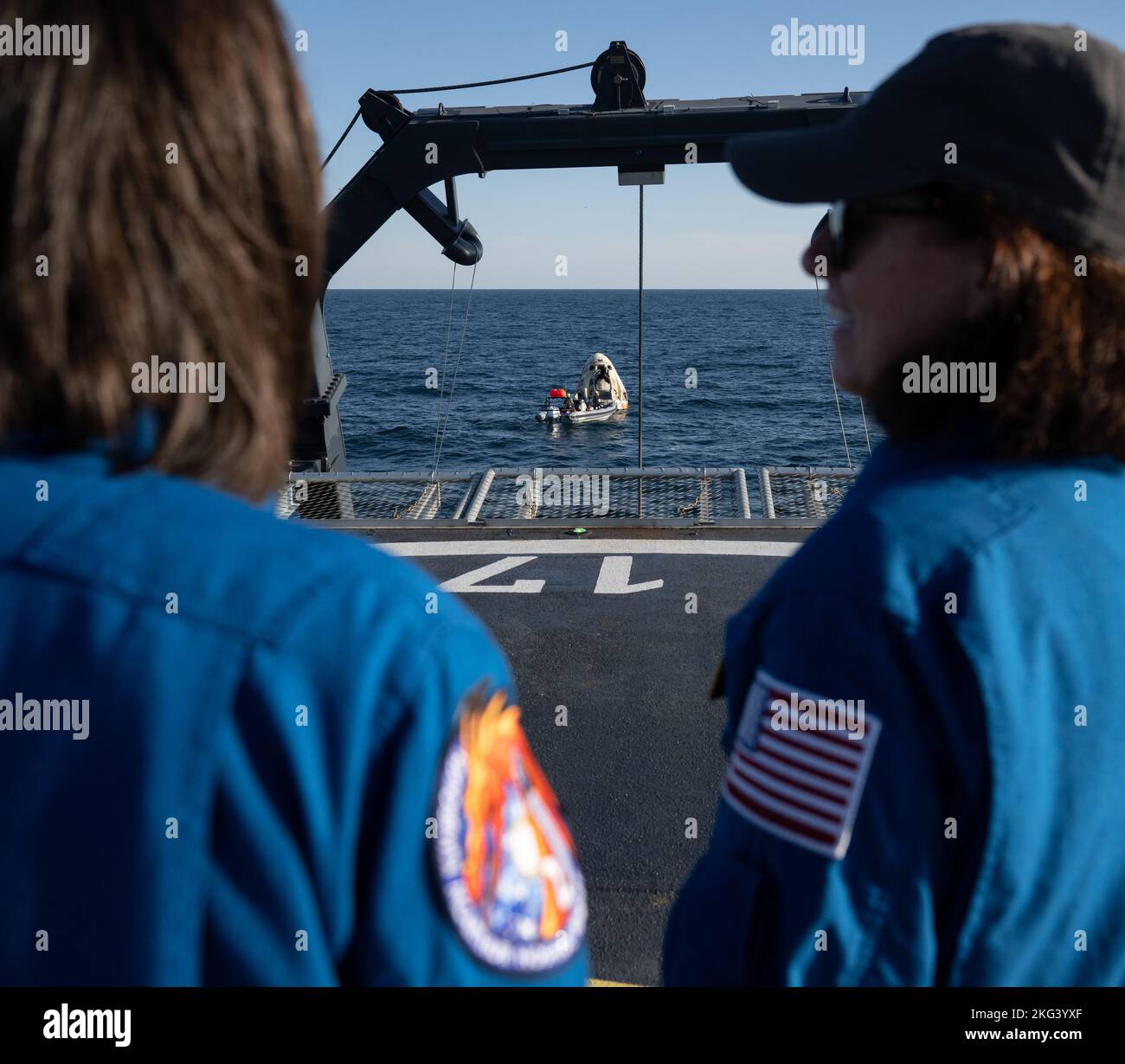 Nasas Spacex Crew 4 Splashdown Nasa Astronaut Representative Megan