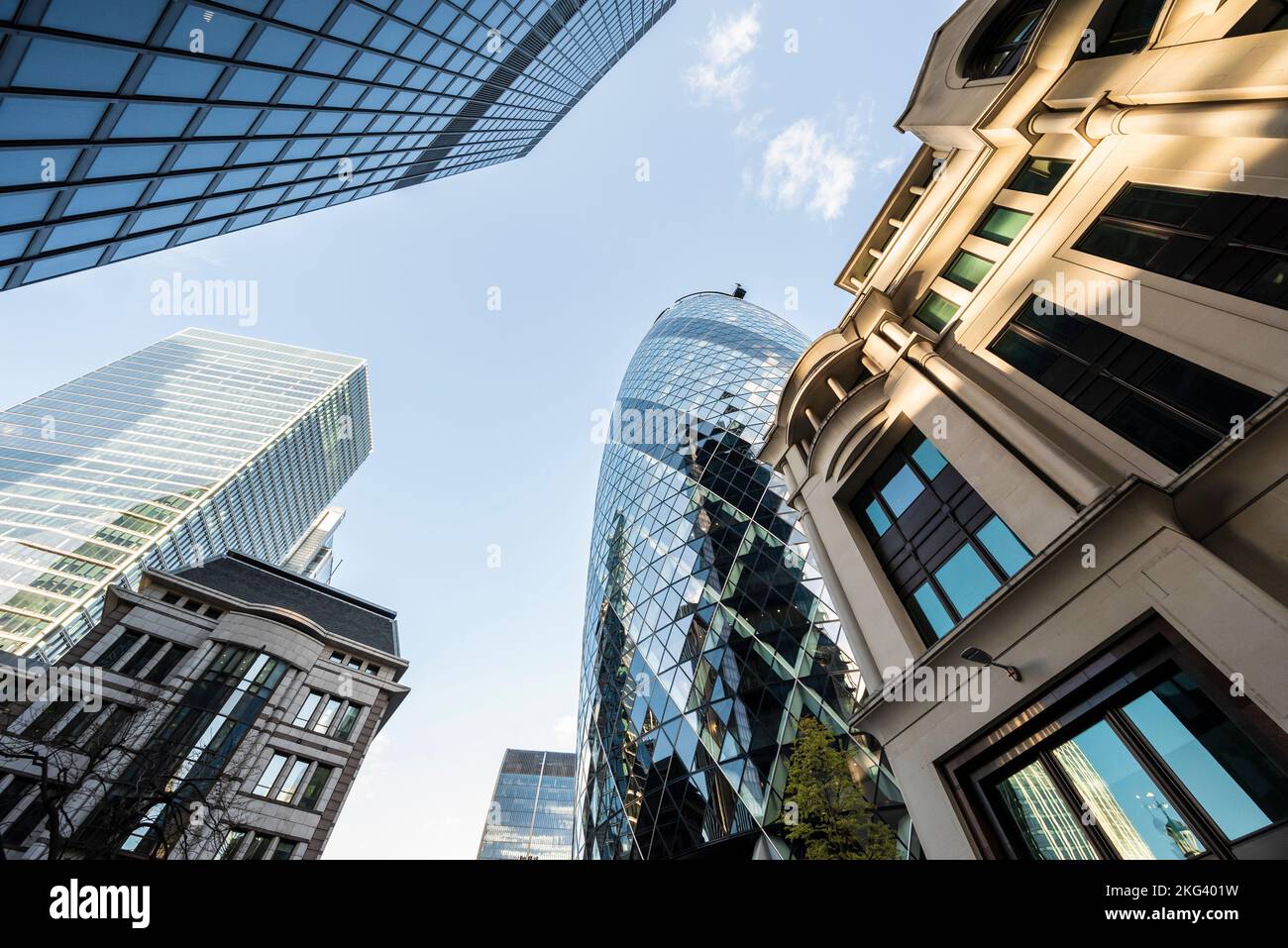Modern buildings at the financial center of London Stock Photo - Alamy