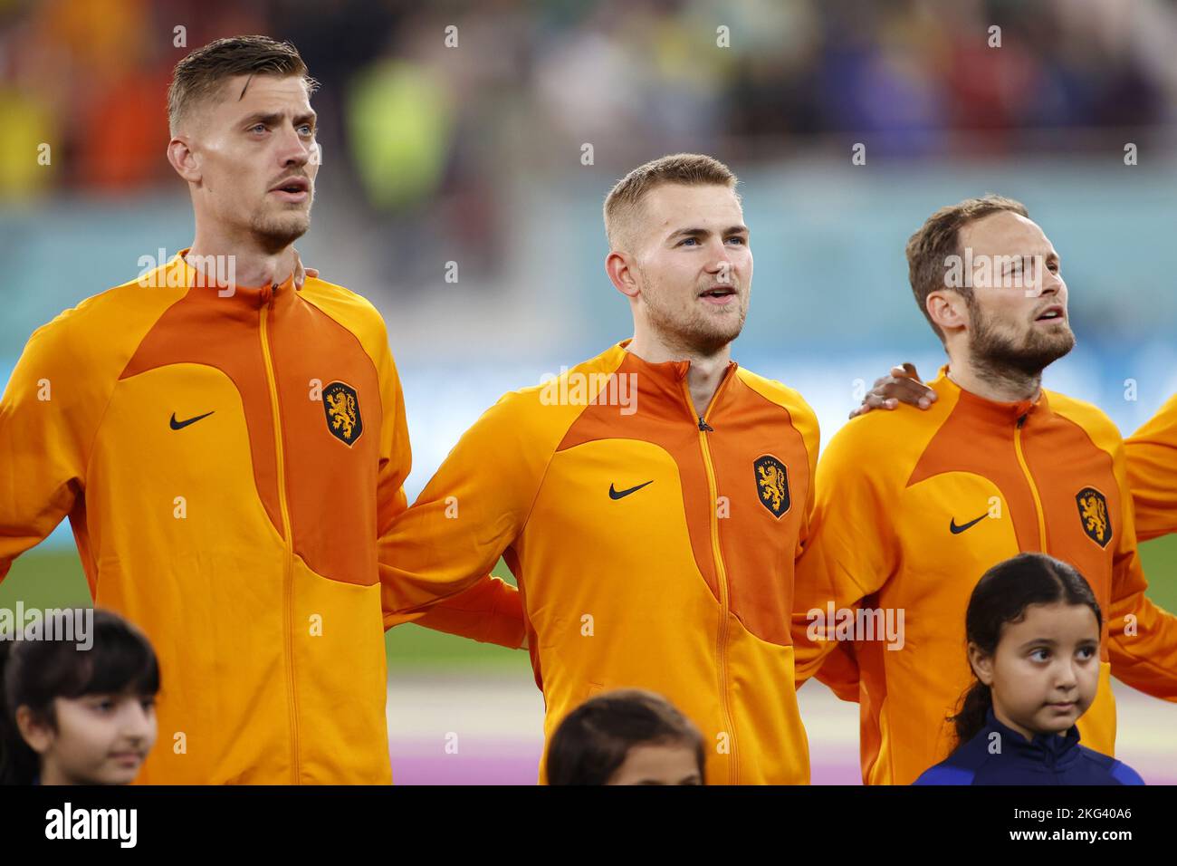DOHA, 21-11-2022 Al Thumama Stadium World Cup 2022 in Qatar game ...