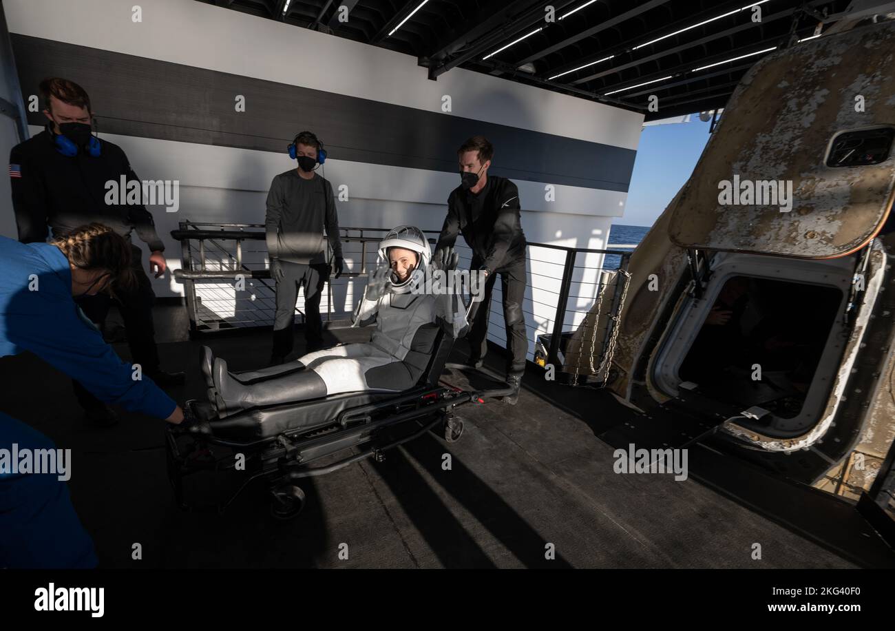 NASA’s SpaceX Crew-4 Splashdown. ESA (European Space Agency) astronaut Samantha Cristoforetti ...