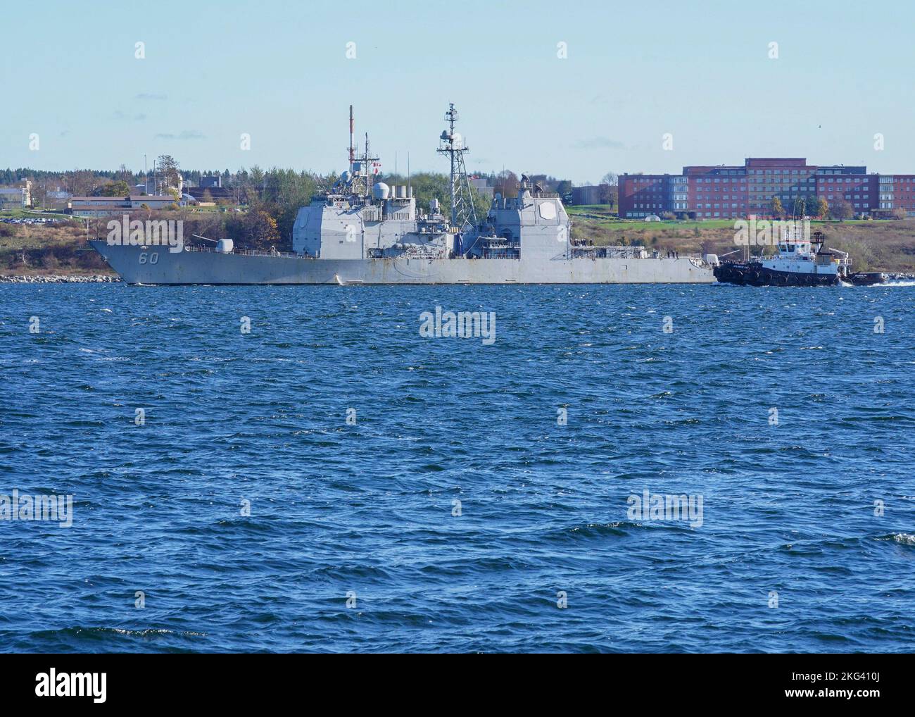 HALIFAX, Nova Scotia (Oct. 28, 2022) – The Ticonderoga-class guided ...