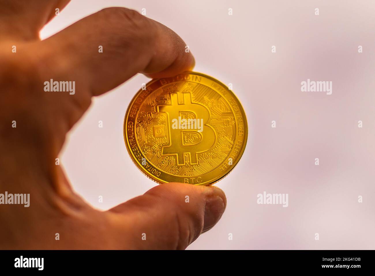 Bitocin symbol hi-res stock photography and images - Alamy