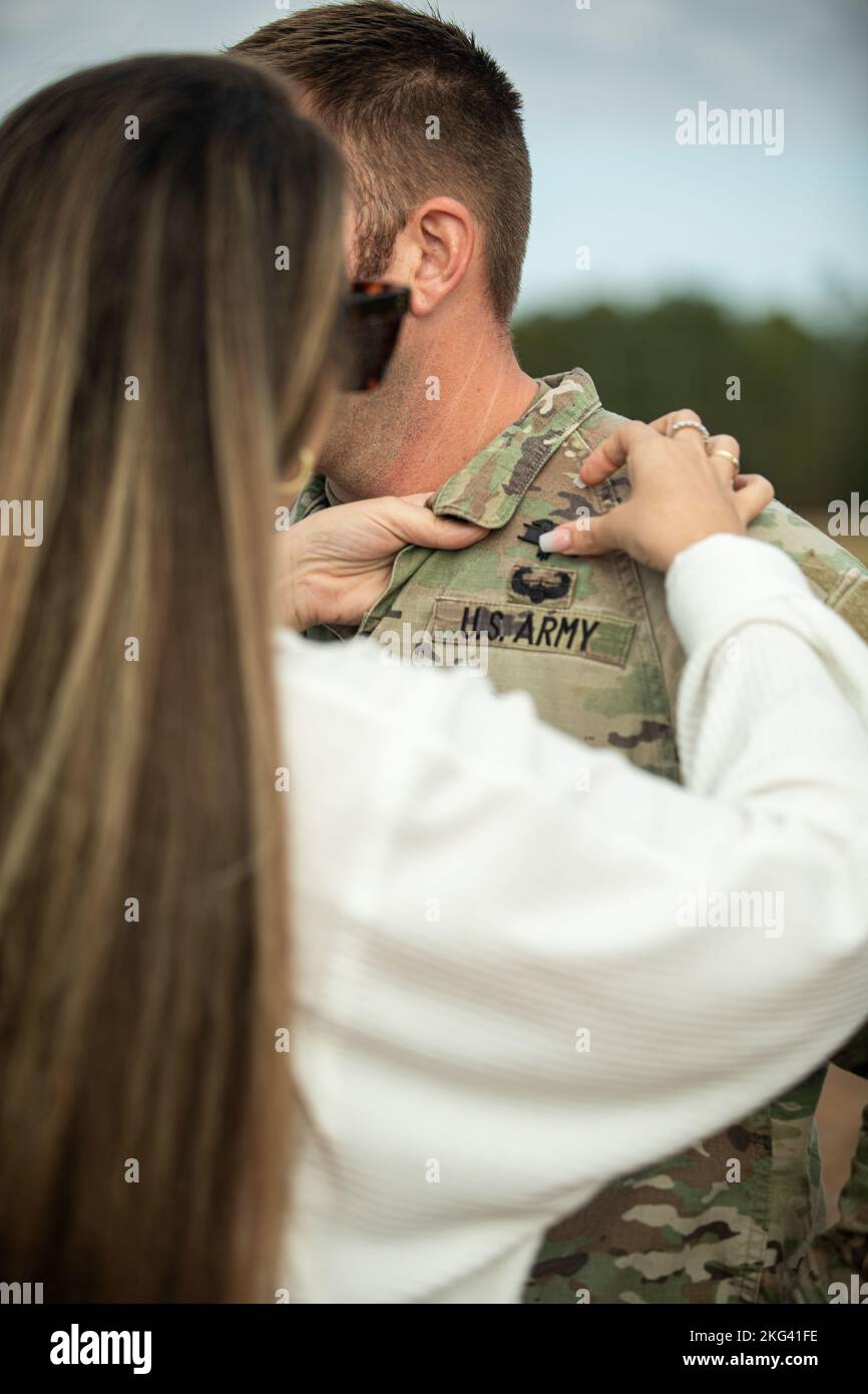 U.S. Army Staff Sgt. Jacob Crenshaw with the 44th Medical Brigade, is ...
