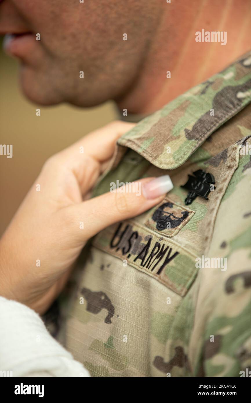 U.S. Army Staff Sgt. Jacob Crenshaw, assigned to the 44th Medical ...