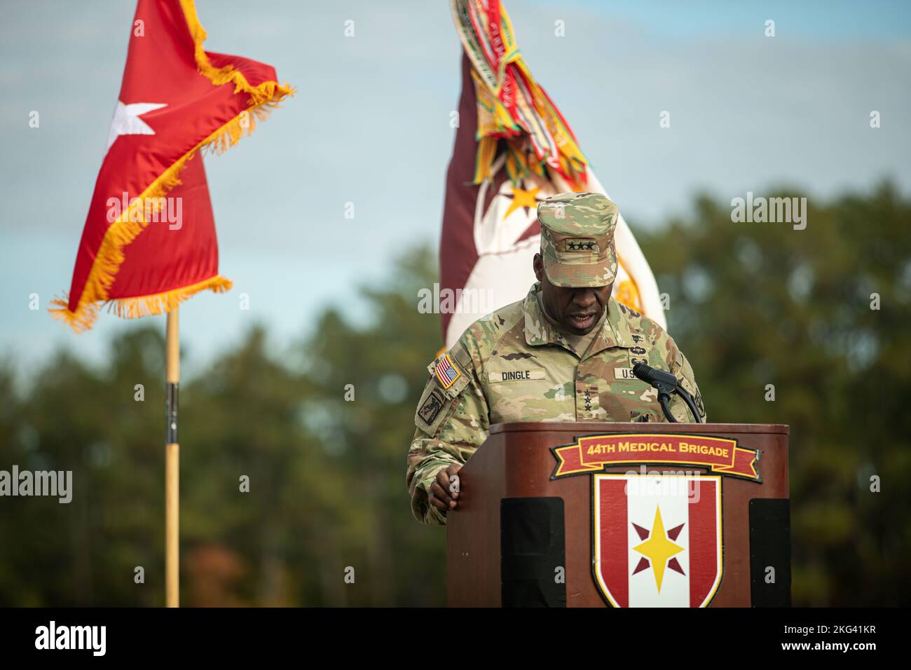 U.S. Army Lt. Gen. R. Scott Dingle, surgeon general and commanding ...