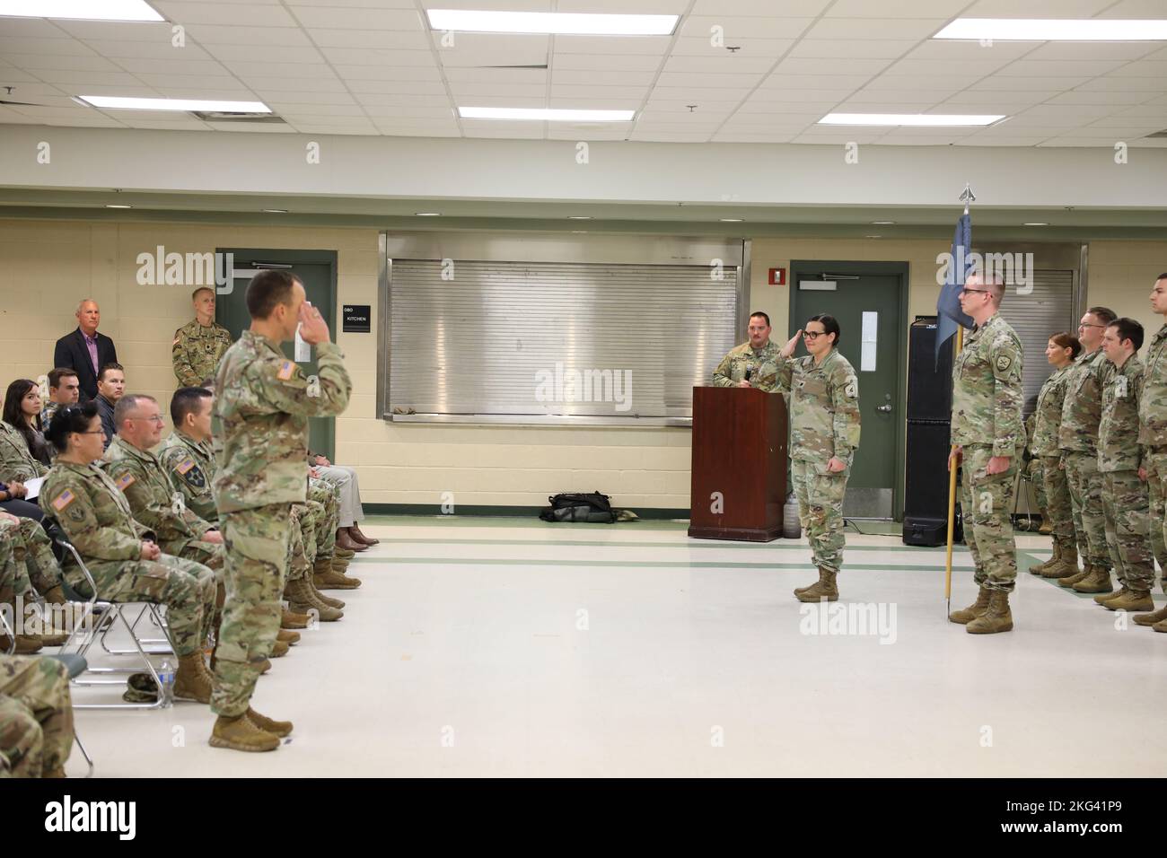 FORT GEORGE G. MEADE, Md. – The outgoing Task Force Echo VI and 127th ...
