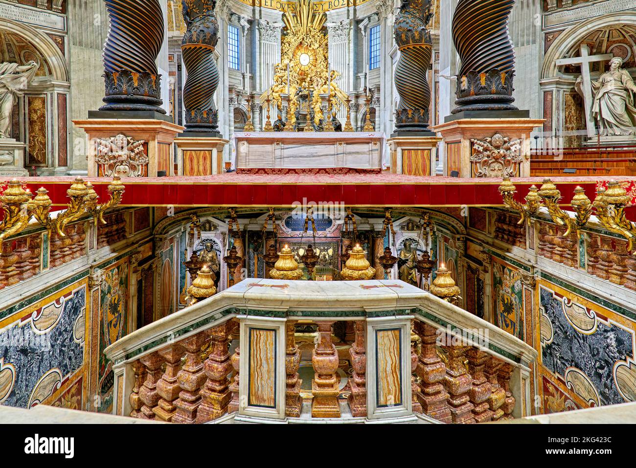 Organ in st peters basilica hi-res stock photography and images - Alamy