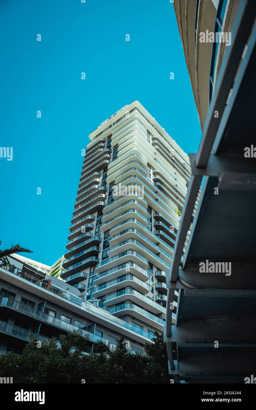 modern building in midtown MIAMI FLORIDA Stock Photo - Alamy