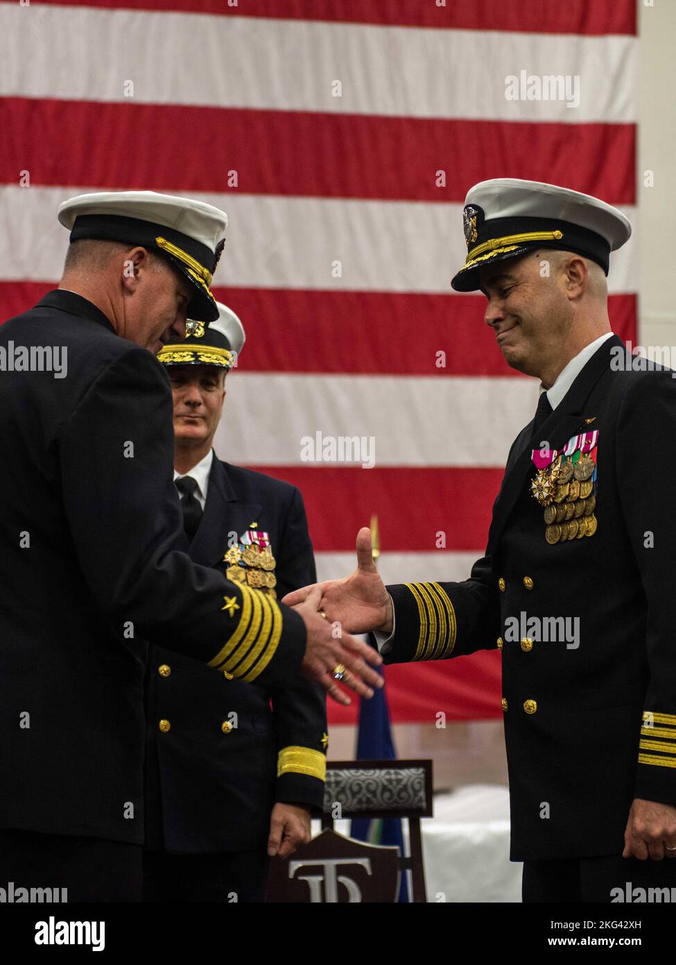 NAVAL BASE KITSAP BREMERTON, Wash. (Oct. 28, 2022) – U.S. Navy Capt ...