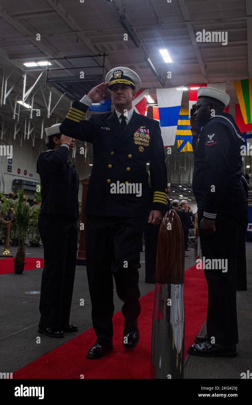 NAVAL BASE KITSAP-BREMERTON, Wash. (Oct. 28, 2022) – U.S. Navy Capt ...