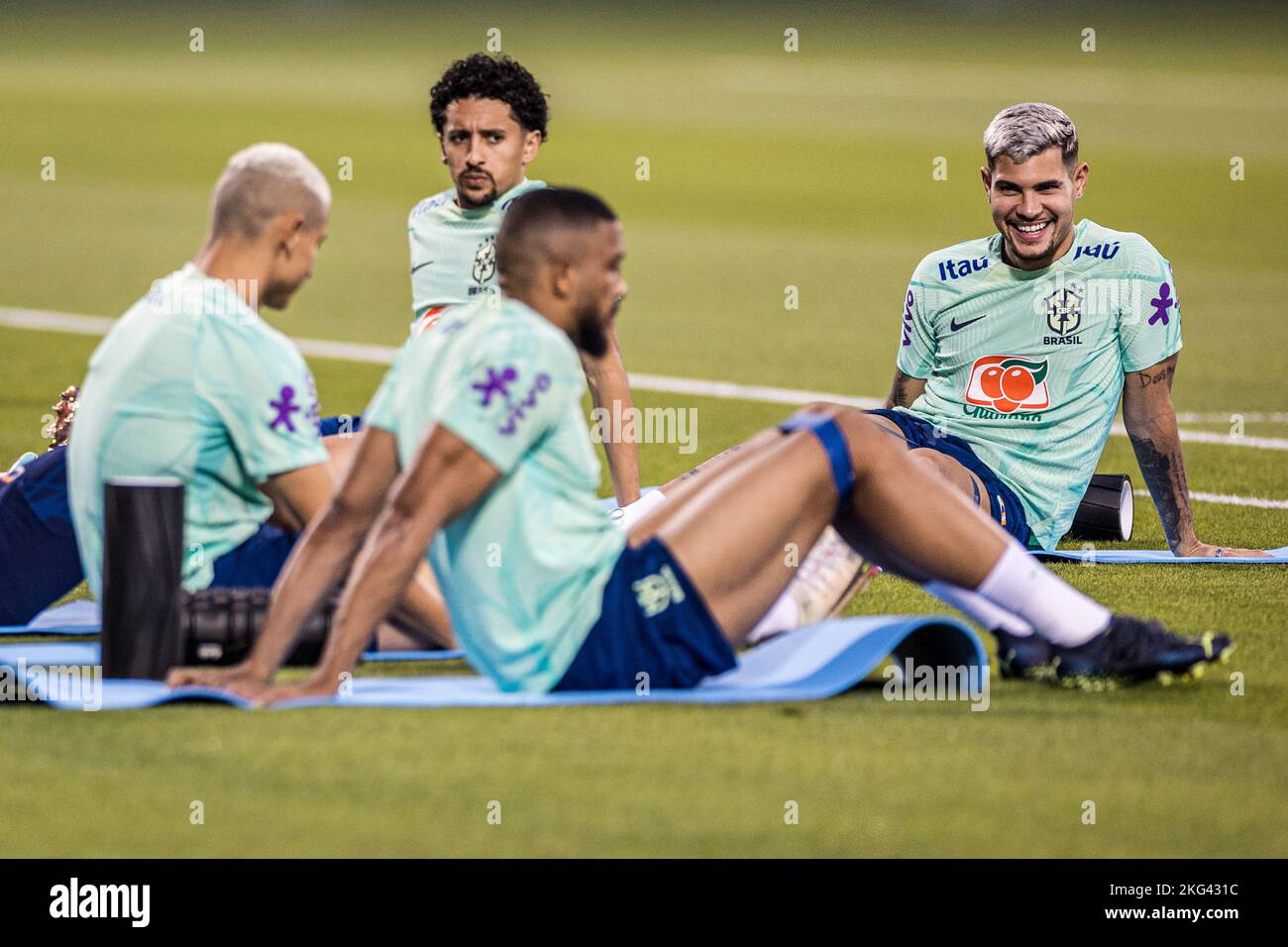 Qatar - 11/21/2022 - WORLD CUP 2022, BRAZILIAN TEAM TRAINING - Bruno ...