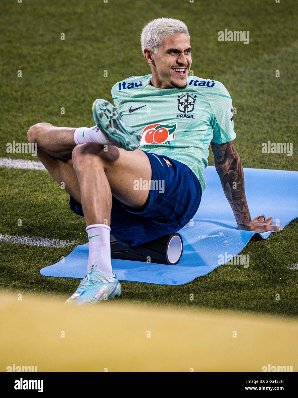 Qatar - 11/21/2022 - WORLD CUP 2022, BRAZILIAN TEAM TRAINING - Pedro ...