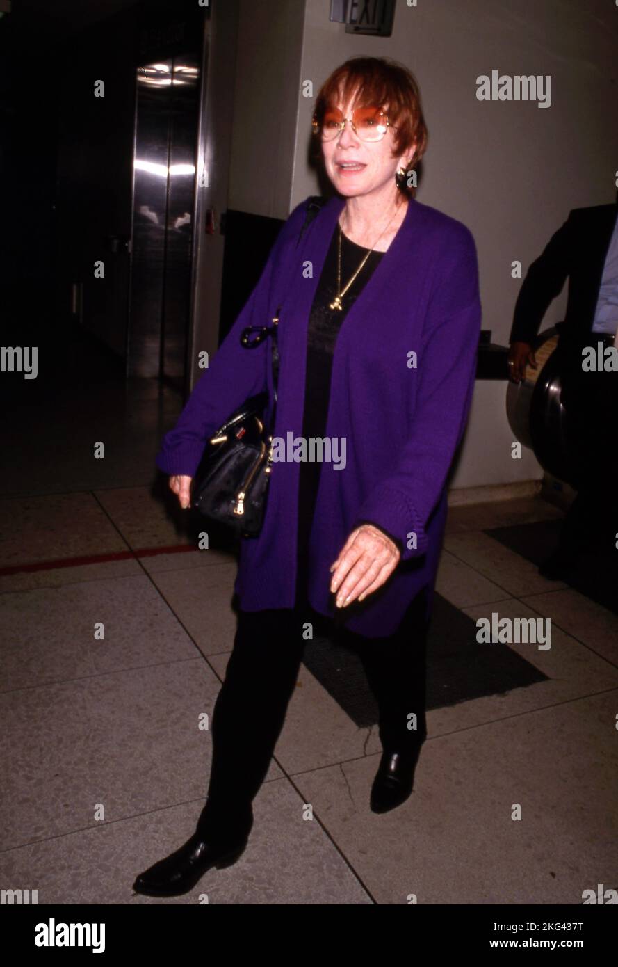 Shirley MacLaine at at Los Angeles International Airport in Los Angeles ...
