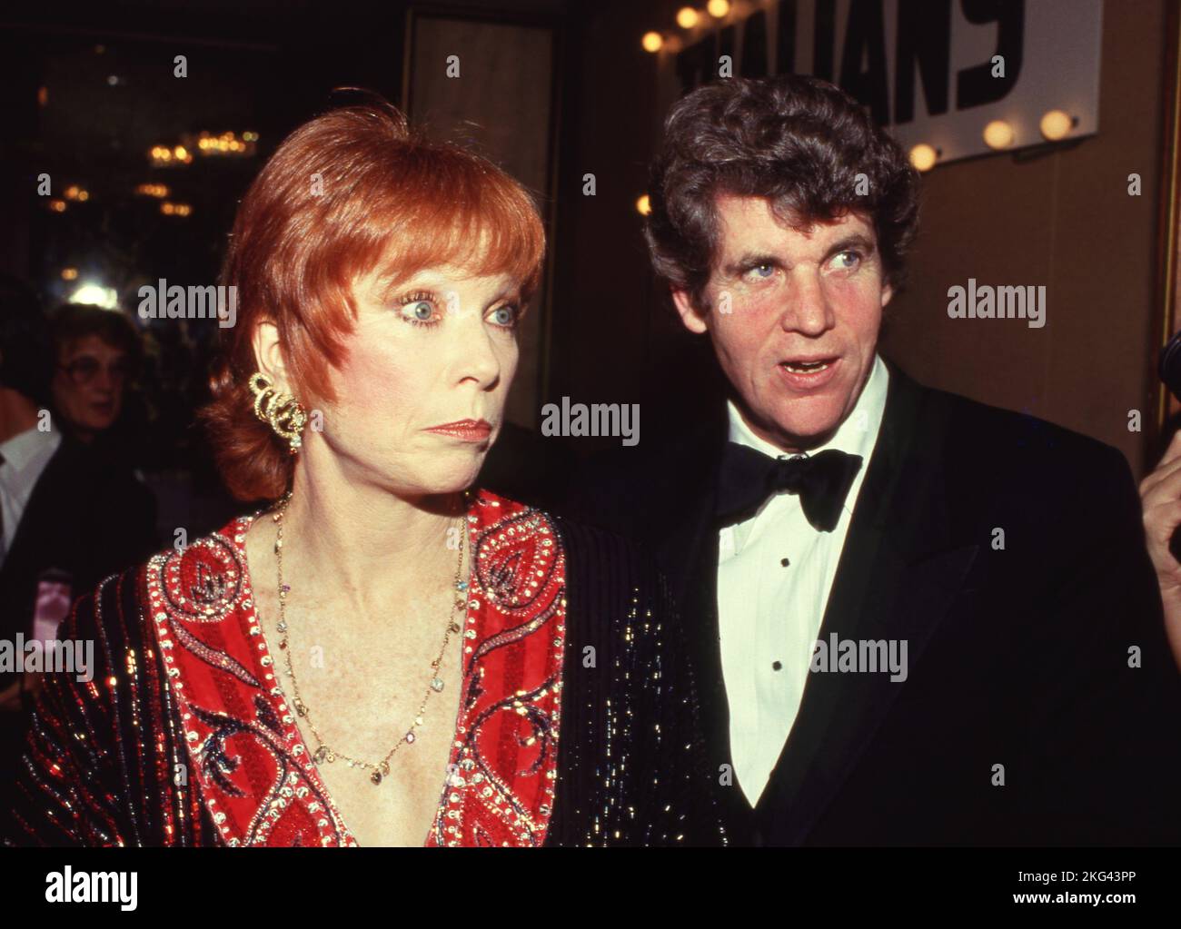 Shirley MacLaine and Colin Higgins at the 31st Annual Thalians Ball ...