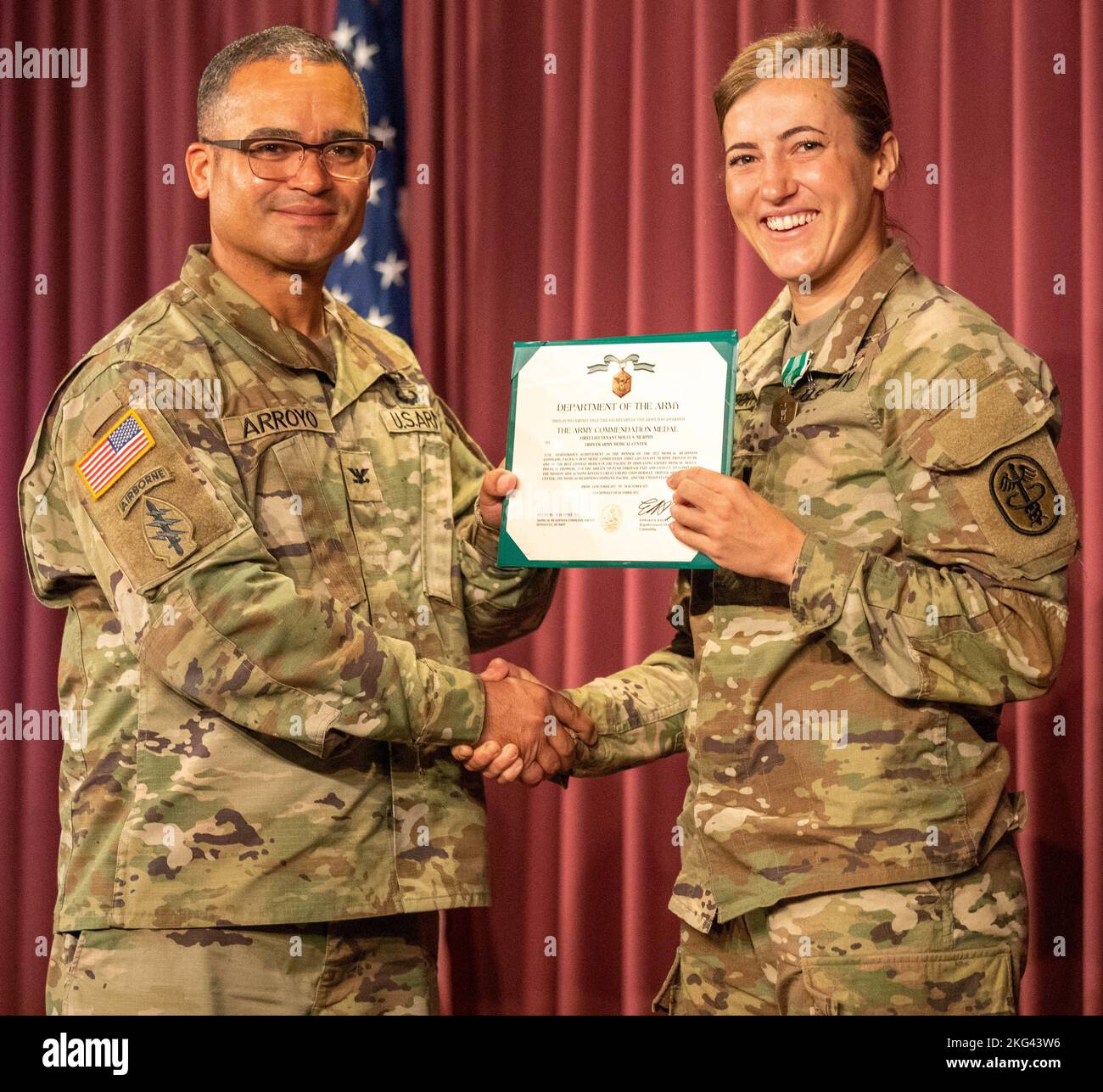 U.S. Army 1st Lt. Molly Murphy, a pediatric nurse at Tripler Army ...