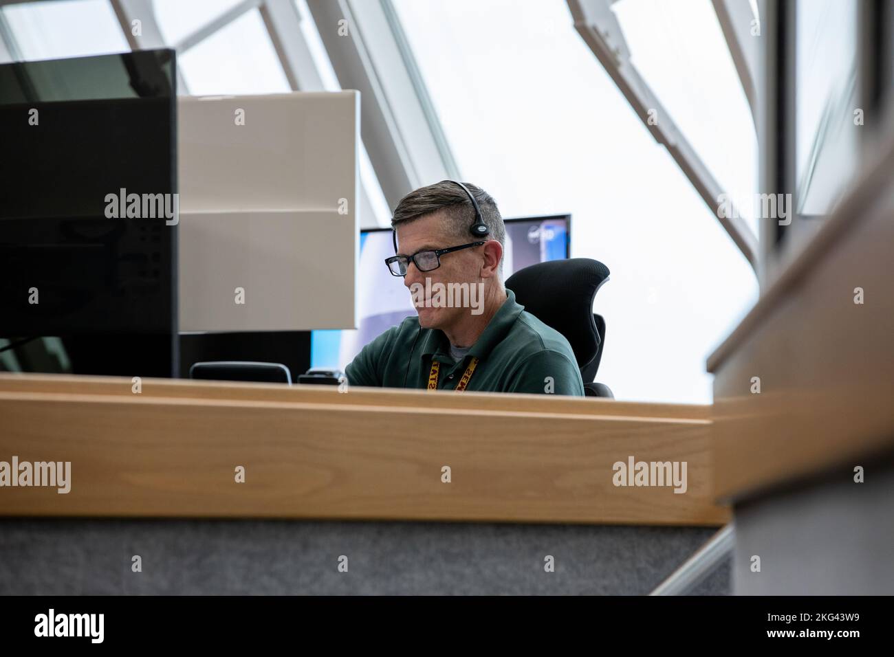 Artemis I Launch Simulation. Assistant Launch Director Jeremy Graeber ...
